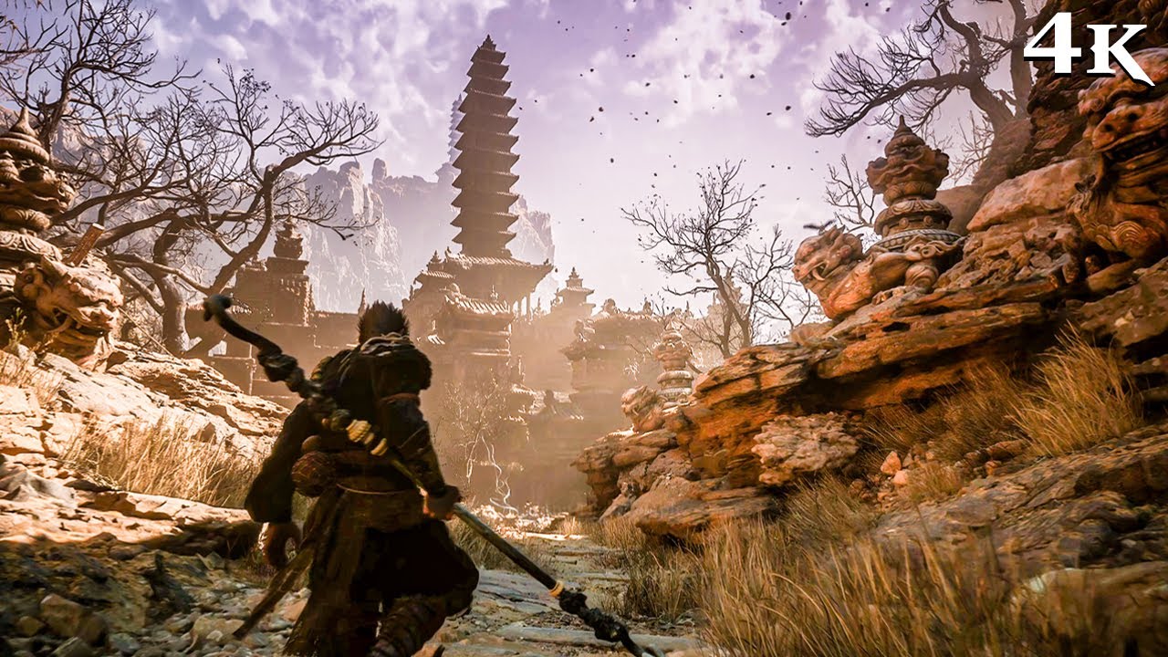 BLACK MYTH WUKONG - [ CROUCHING TIGER TEMPLE ] 4K WALKTHROUGH - YouTube