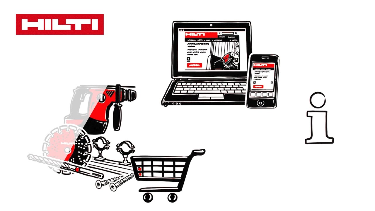 VORSTELLUNG der Vorteile der Hilti Website - YouTube