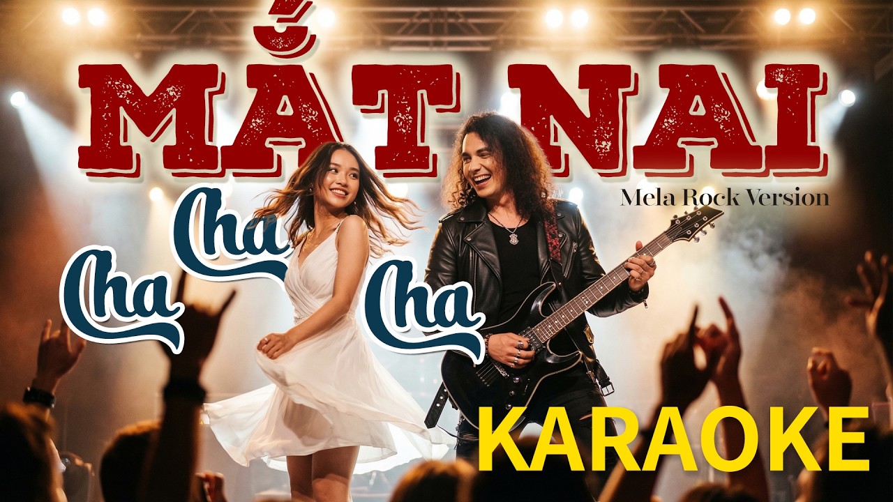 KARAOKE - Mắt Nai Cha Cha Cha ( Sỹ Luân ) – Meta Rock Version - YouTube