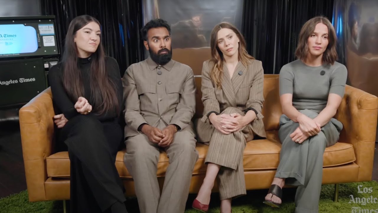 Elizabeth Olsen and The Assessment cast interview - YouTube