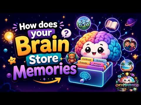 How does your Brain store Memories? 🧠#brain #science #memories