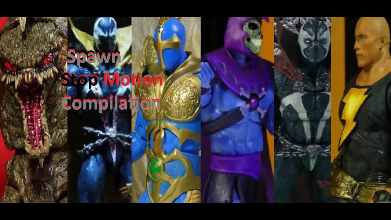Spawn Stop Motion Compilation - YouTube