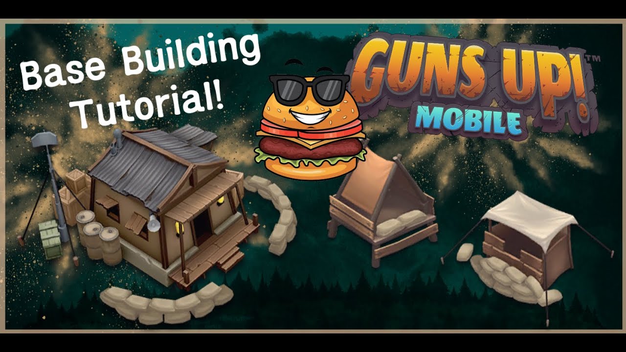 Guns Up Mobile Beginner's Tutorial! | Command Center 1 & 2 | Base ...