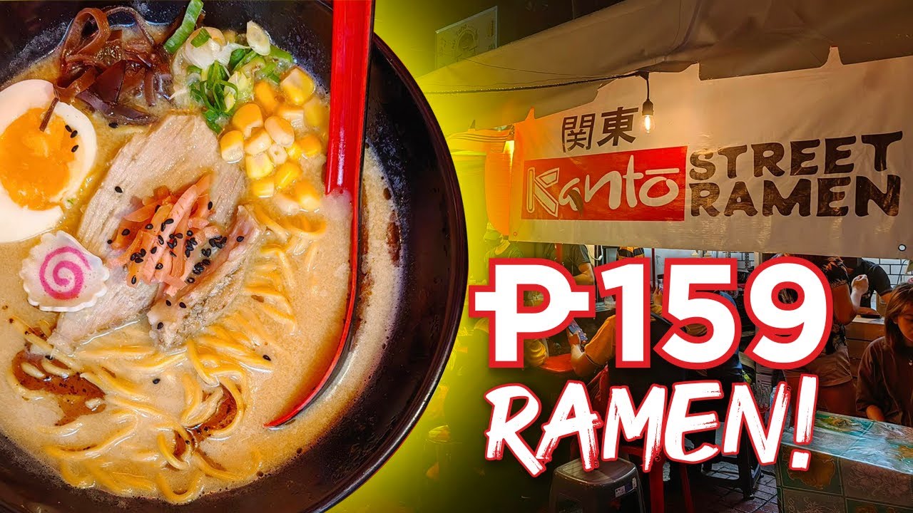This Kanto Ramen Joint is Changing the Game with 159-Peso Deals! - YouTube