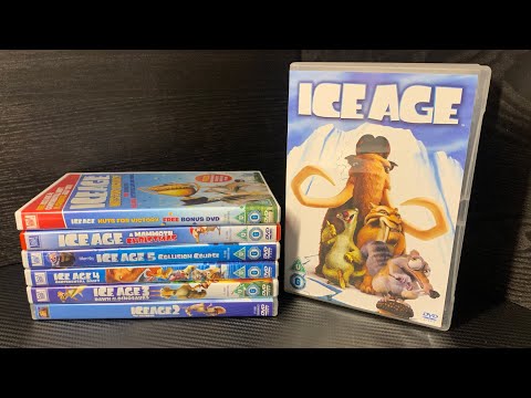 My Ice Age DVD Collection Update September 2024 - 20th Century Fox DVD Unboxings (UK)