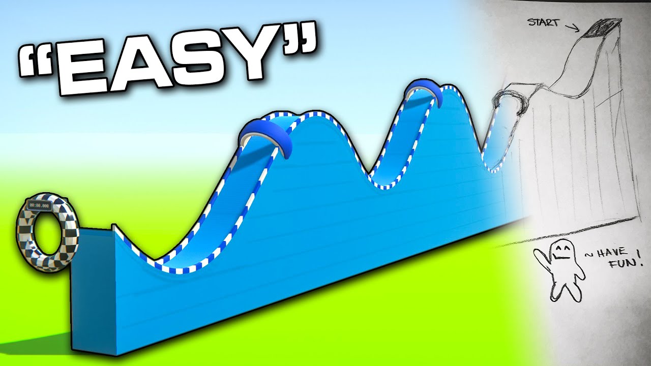He Drew an EASY Track...So I Built it! - YouTube