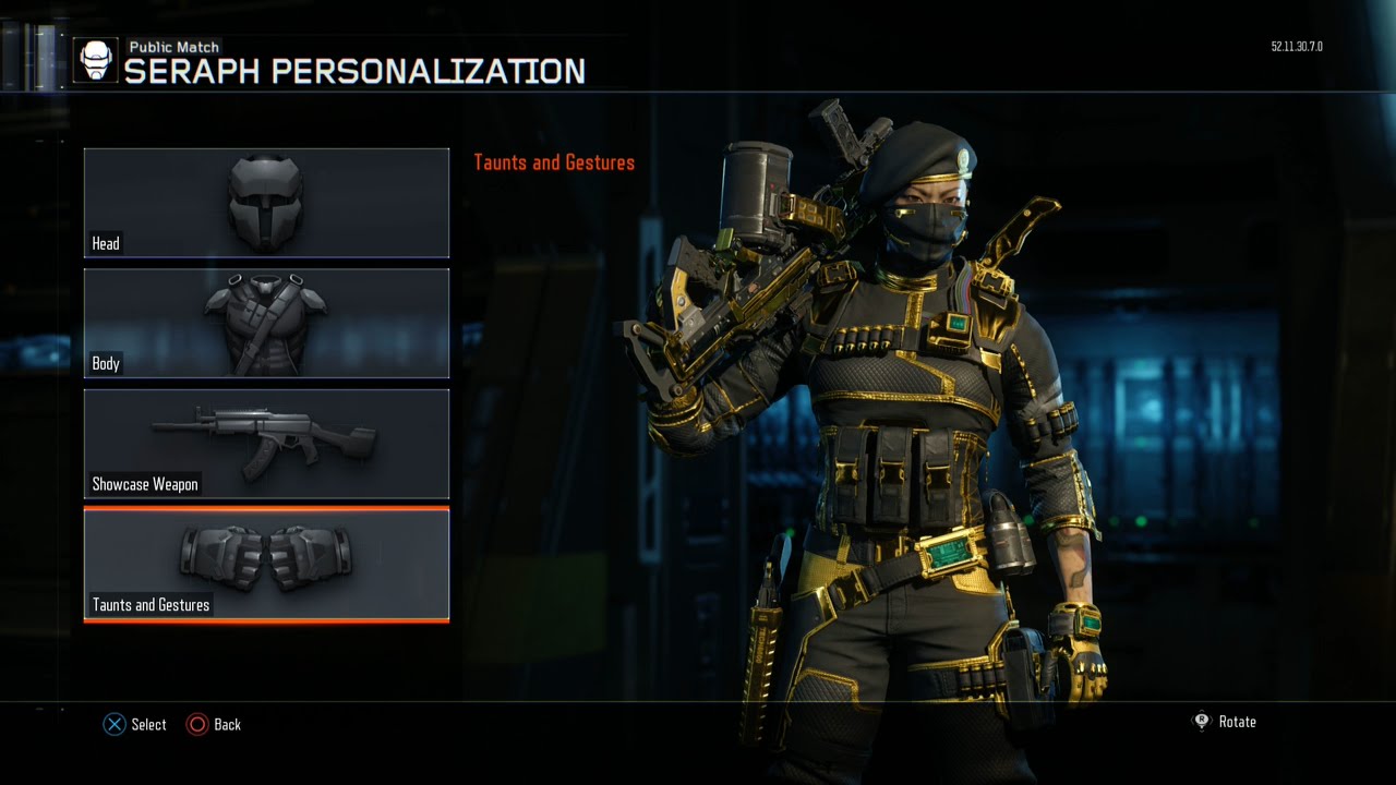 BO3 : Getting Seraph's Hero Gear - YouTube