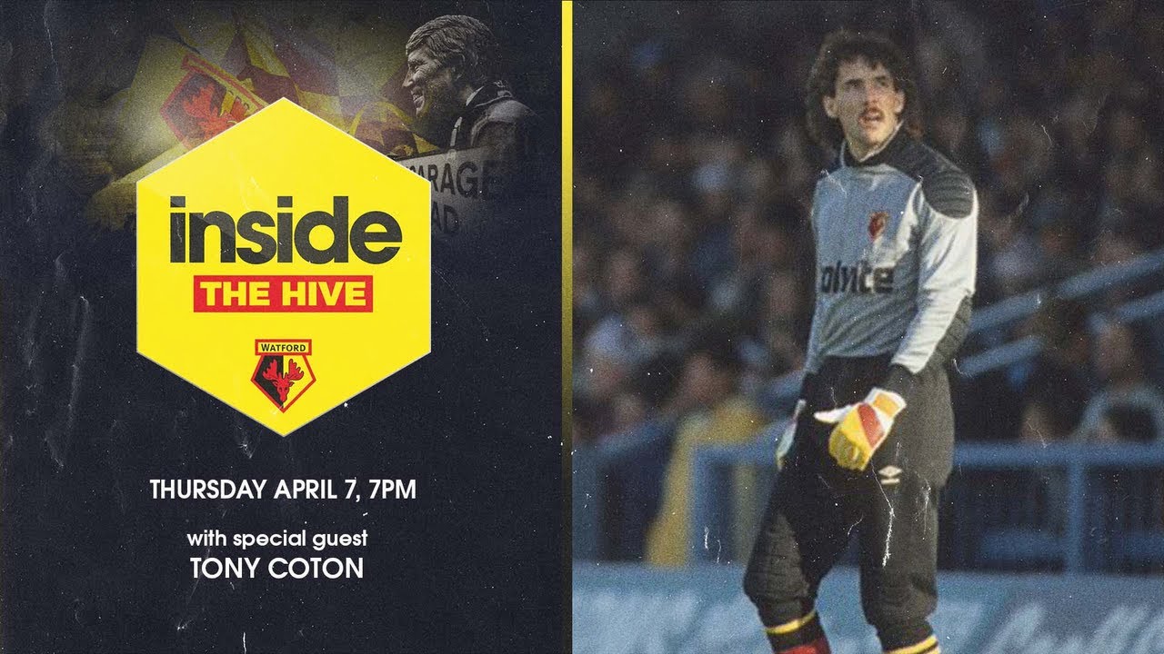 Tony Coton Joins LIVE! | Inside The Hive - YouTube
