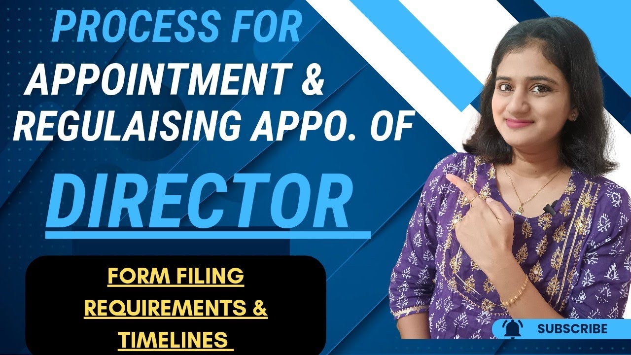 Process for appointment and regularising appointment of Additional ...