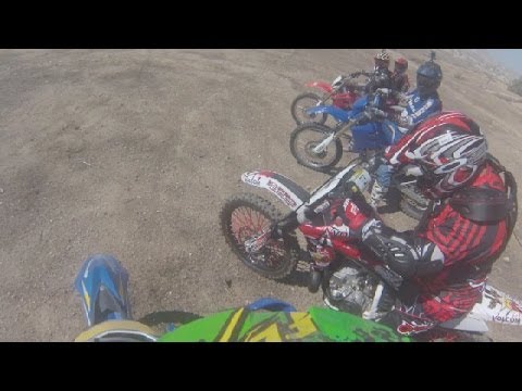 Dirt Bike Riding in Taft CA - YouTube