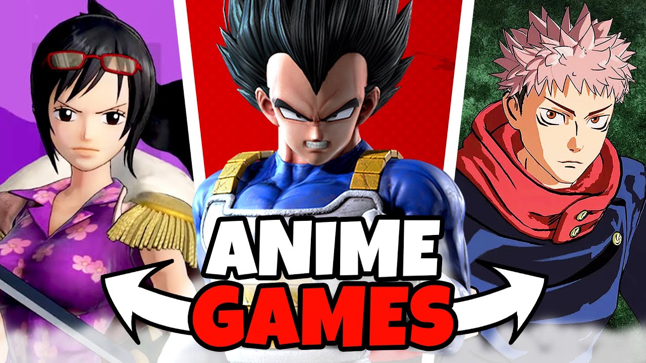7 Awesome ANIME Game Adaptations You Must Play (Hindi) - YouTube