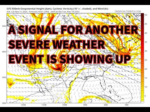 A Signal Is Showing Up For Another Severe Weather Event Next Week - YouTube