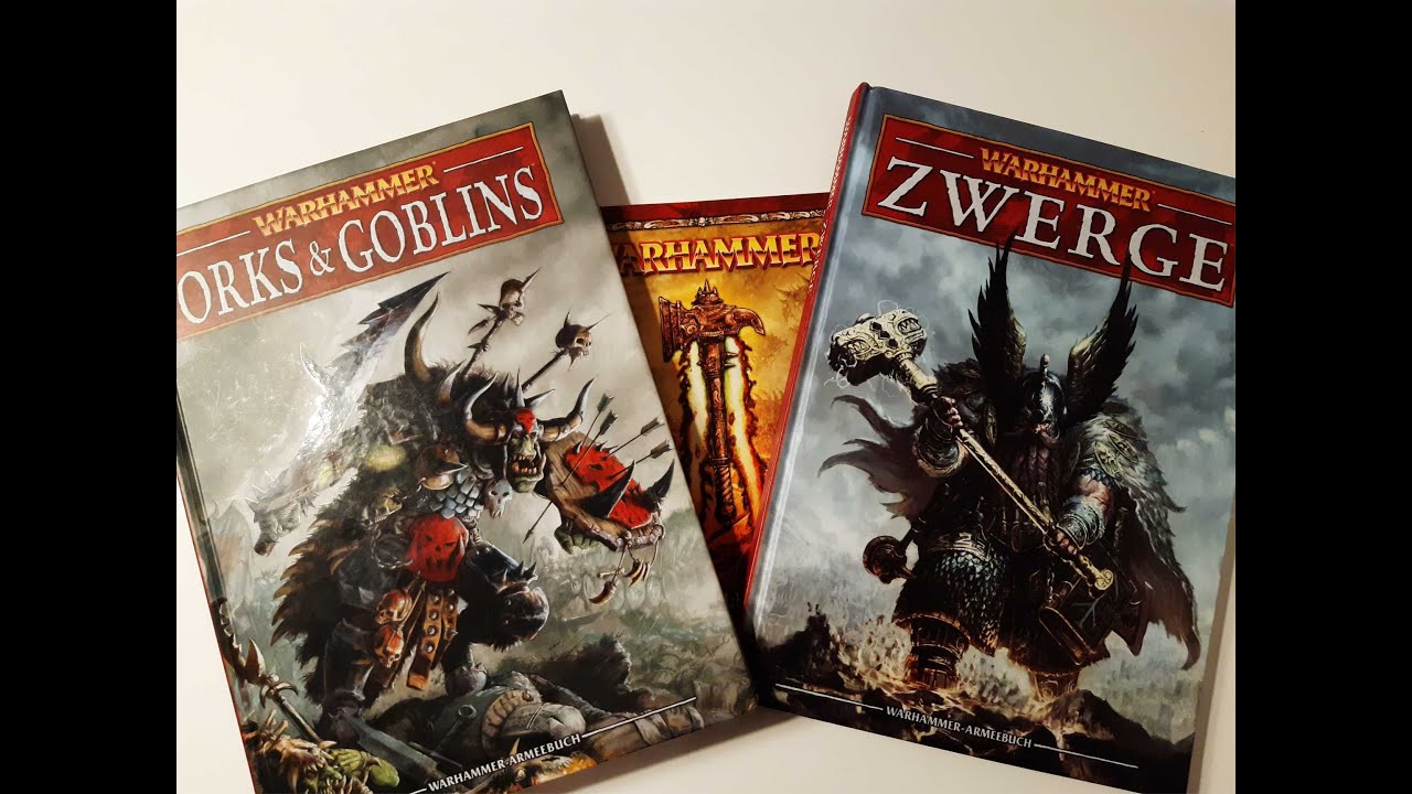 Warhammer Fantasy Battles 8th edition: Dwarfs vs Orcs & Goblins 1000 ...