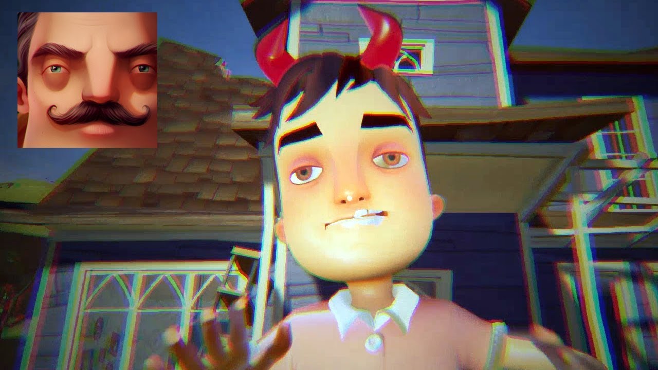 Hello Neighbor - My New Neighbor Aaron Angry Act 2 Random Gameplay ...