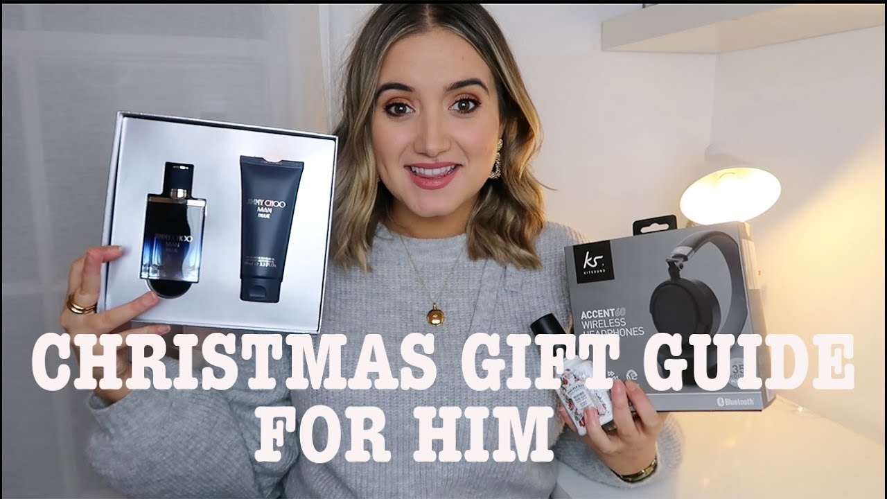 FOR HIM: CHRISTMAS GIFT GUIDE | A Little Obsessed - YouTube
