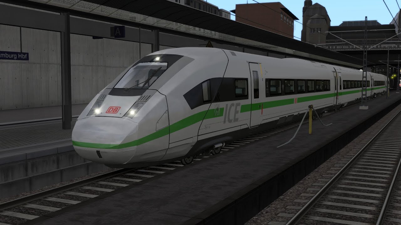 Train Simulator Classic | 3DZUG DB BR412 ICE 4 | Hamburg to Hannover ...