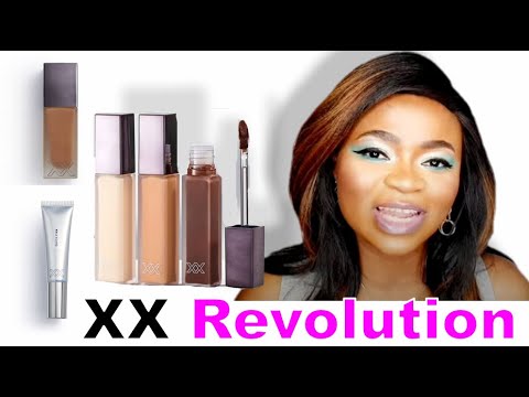 Trying New XX Revolution Foundation - Primer - Concealer - YouTube