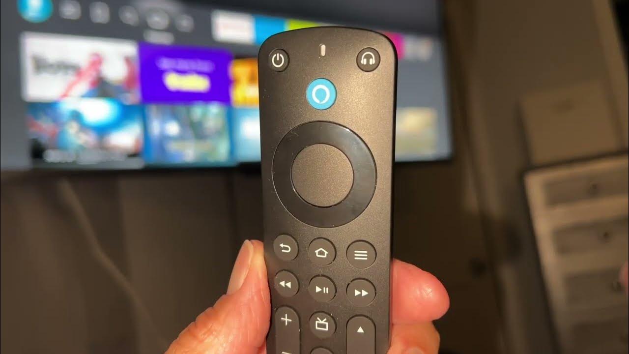 How to use the Amazon FireTV Remote - YouTube
