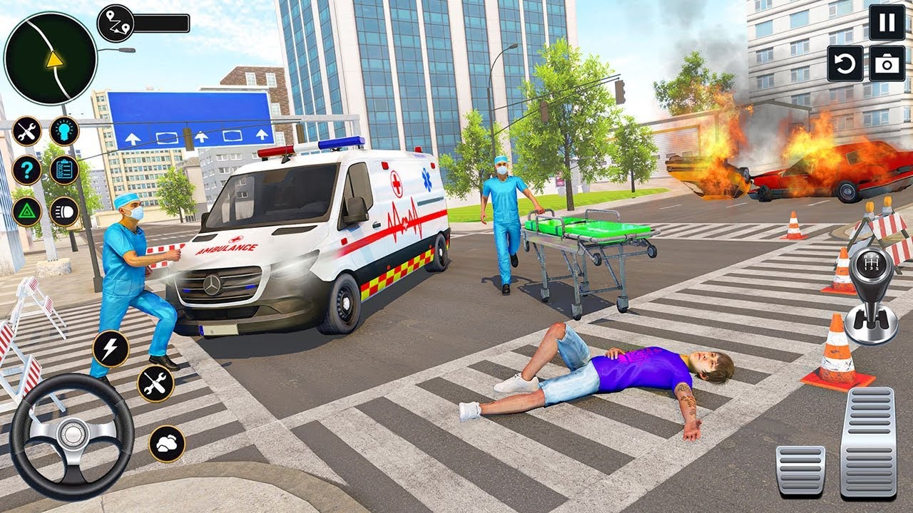 Extreme Emergency Ambulance Rush | City Ambulance Doctor Rescue ...