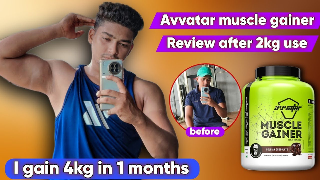Avvatar muscle gainer Review after 2kg use | best for beginners? - YouTube