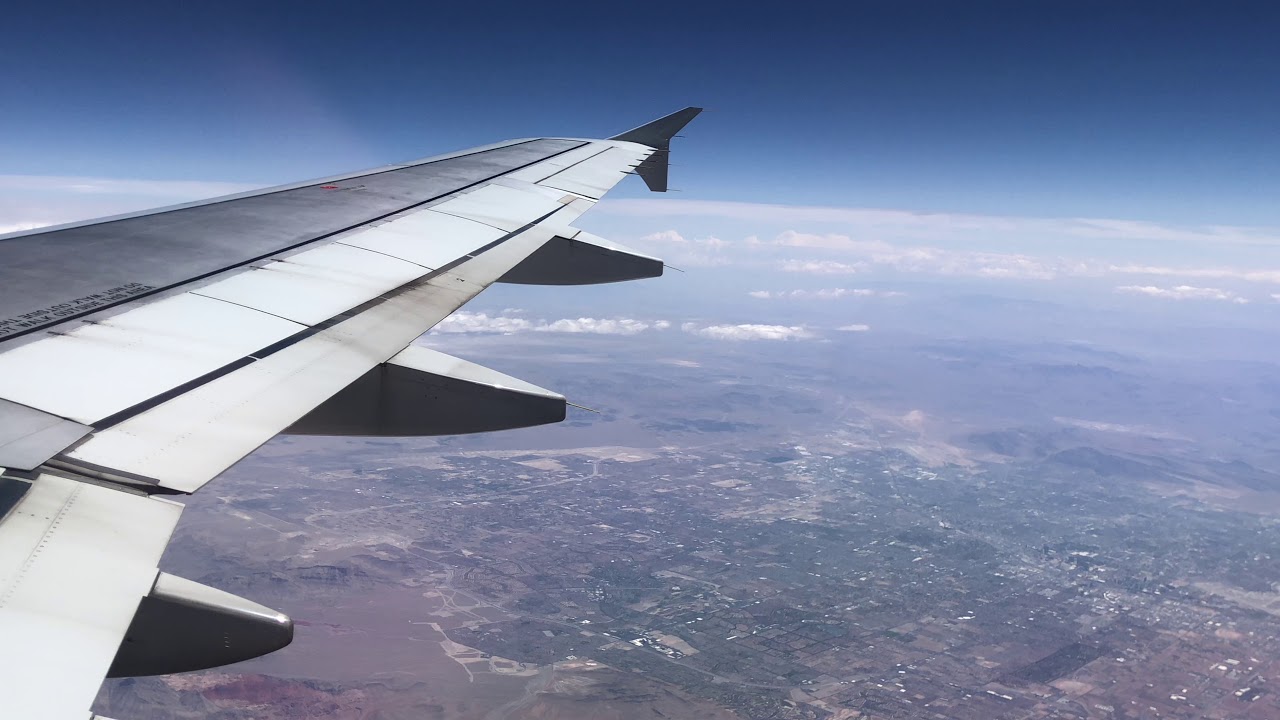 Flying over Las Vegas Nevada - YouTube