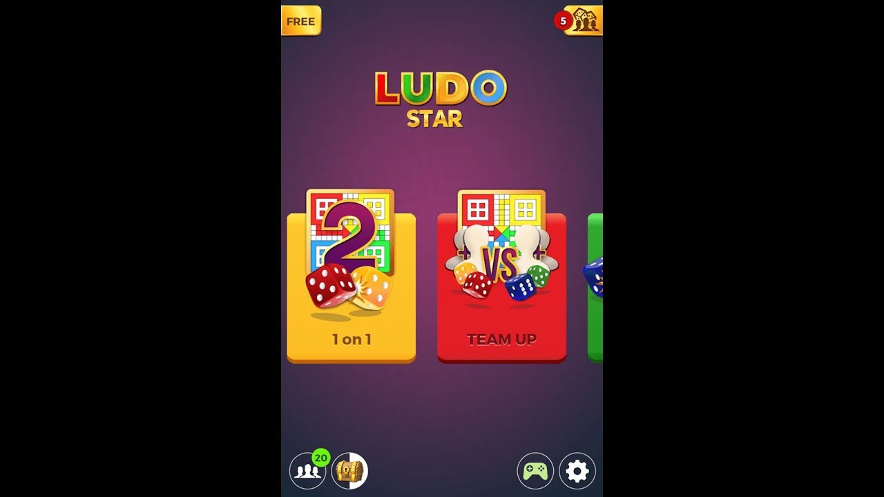 Ludo star ... how to win a game with only one token moving. - YouTube