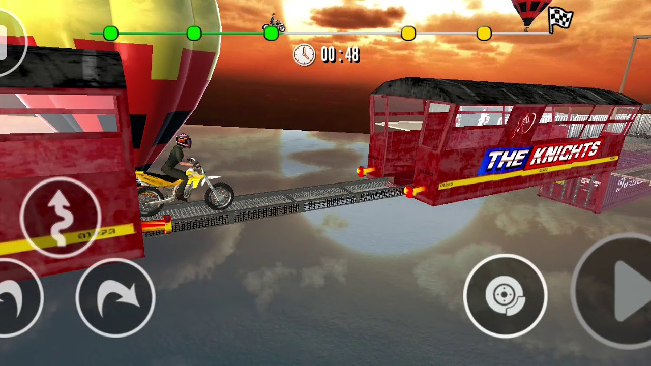 Bike stunt tricks master game - YouTube