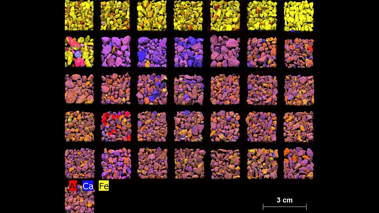 RC Chip Drilling Samples Micro-XRF Scan | Bruker M4 TORNADO - YouTube