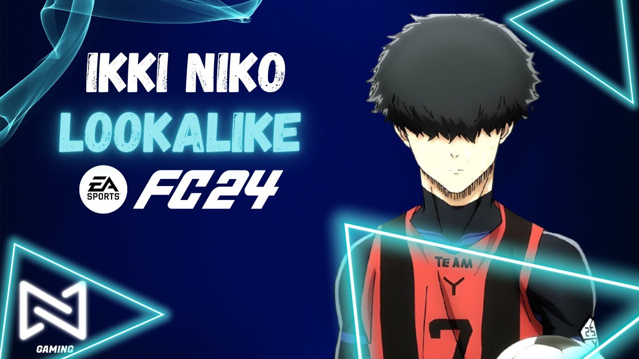 FC 24 | Ikki Niko | Look Alike | Création visage + Stats - YouTube