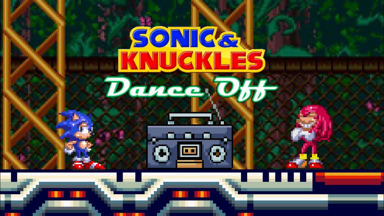 Sonic and Knuckles Dance Off (Sprite Animation) - YouTube