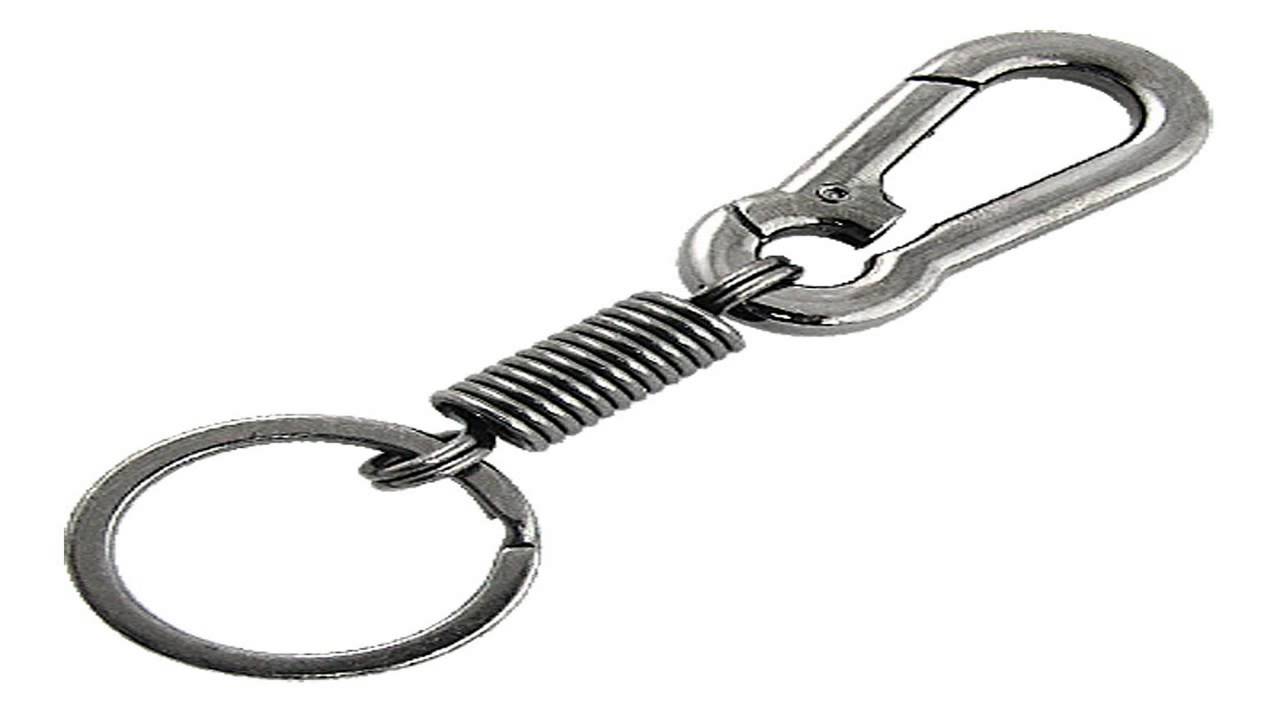 GOGO Round Carabiners 50 Pieces 2 in Diameter Black - YouTube