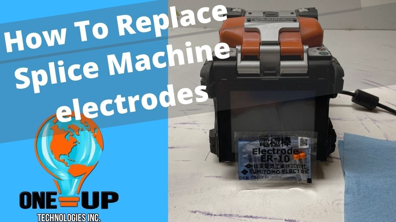 How To Replace Splice Machine Electrodes - YouTube