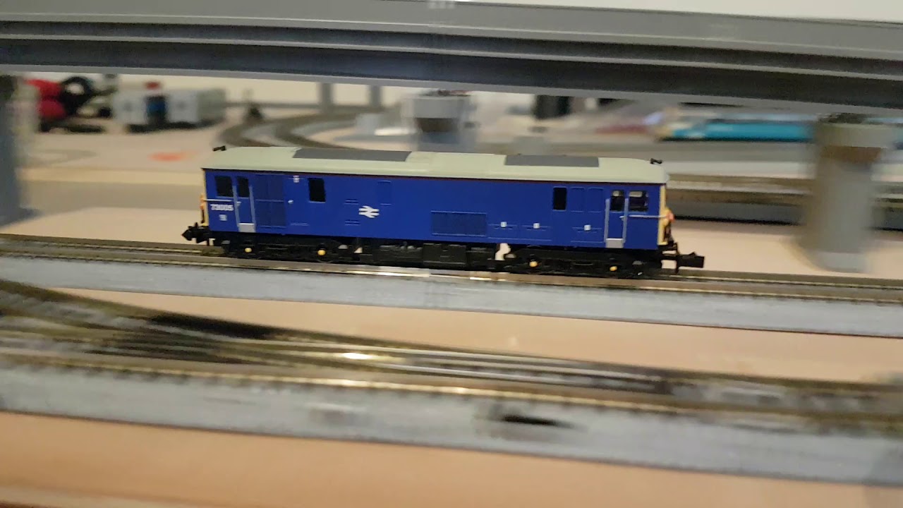 Class 73 in NSE Blue Livery - YouTube