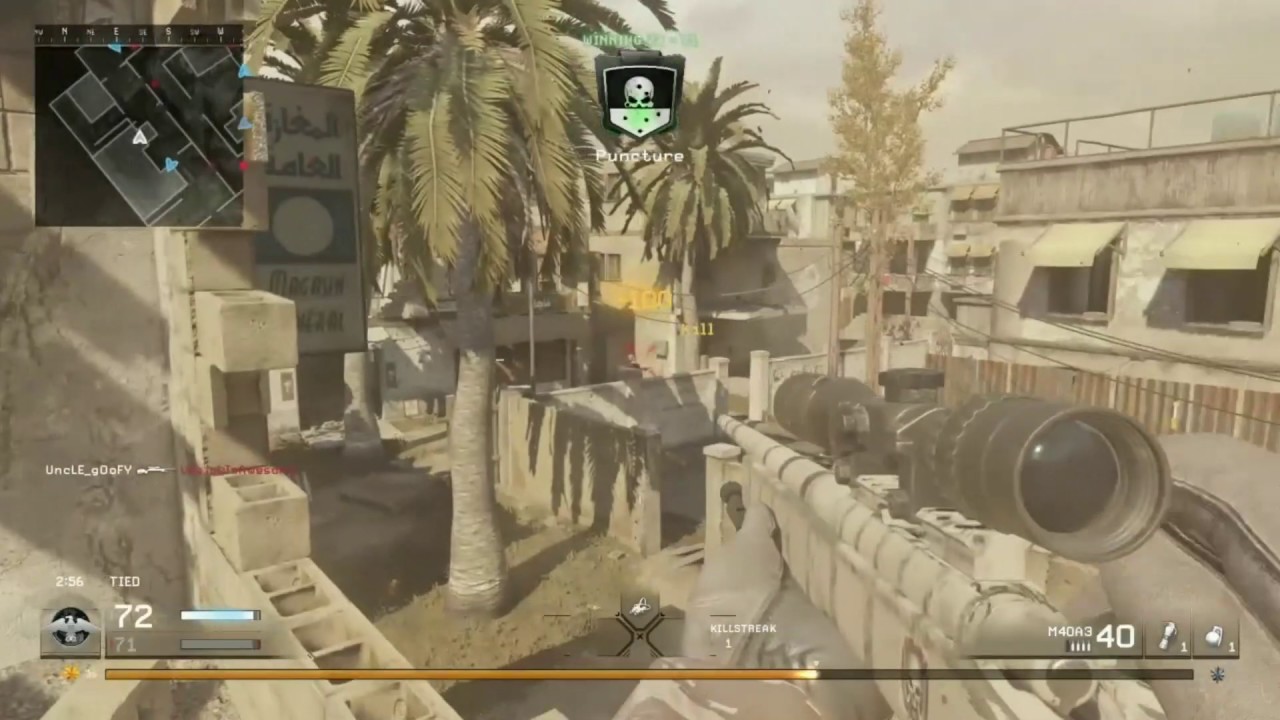 Cod 4: Sniper Montage 4 - YouTube