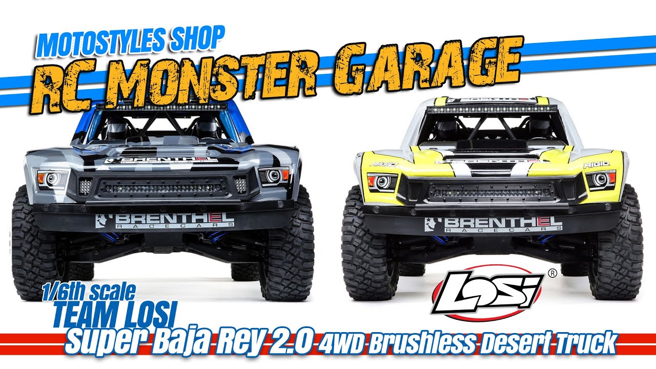 Review: 1/6 Super Baja Rey 2.0 4WD Brushless Desert Truck RTR - YouTube