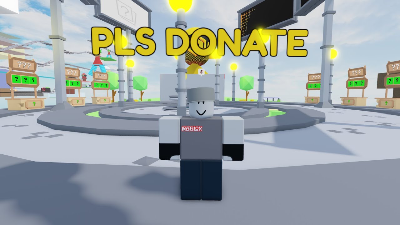 PLS DONATE MAP l OBBY CREATOR - YouTube