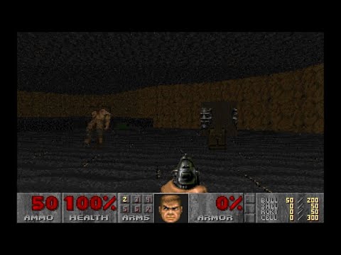 MS-DOS Doom II Freak Scrolling Walls Trippy Glitch - YouTube