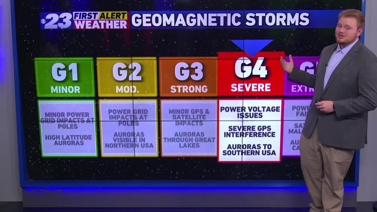 Rare solar event could bring the northern lights to the stateline - YouTube