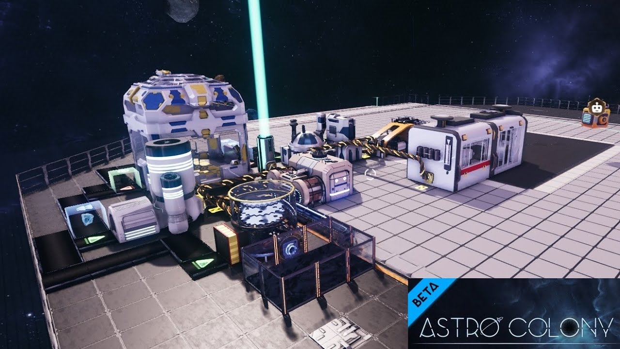 Our Space Colony's Beginnings ~ Astro Colony Beta - YouTube