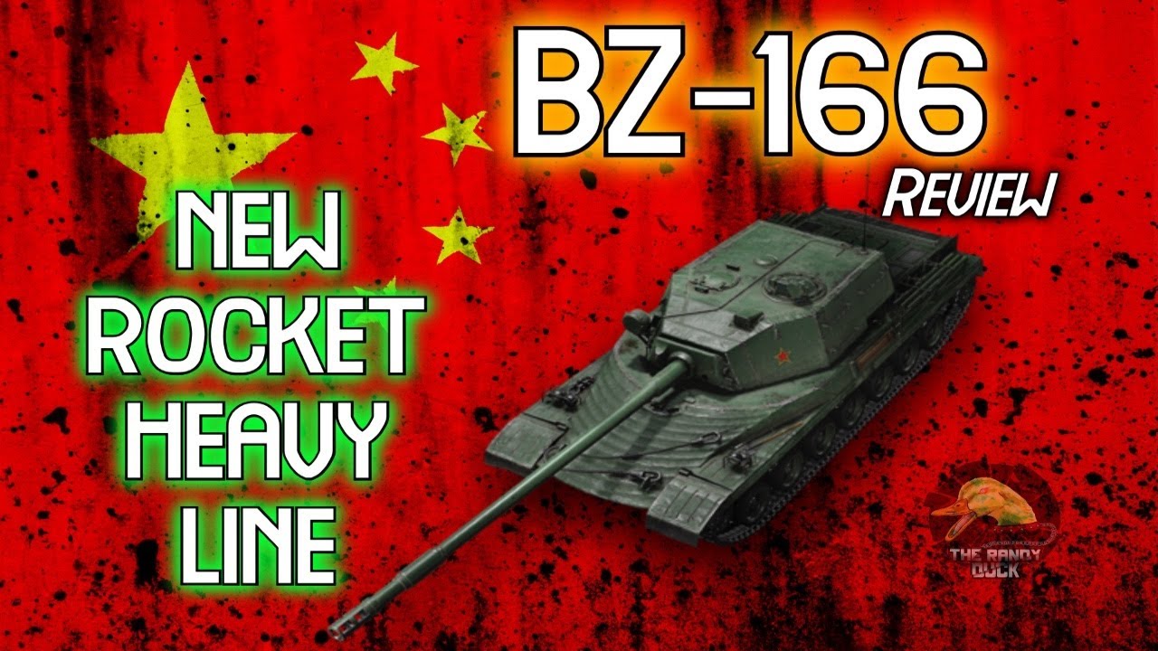 BZ-166: Review - New Rocket Heavy Line! II Wot Console - World of Tanks ...