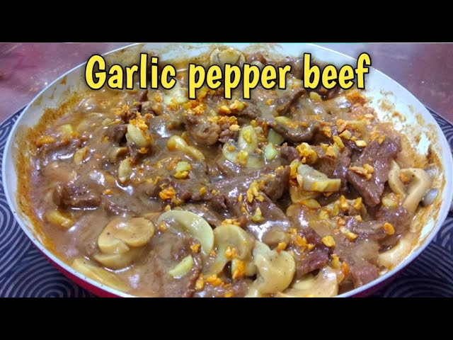 Jollibee Garlic Pepper Beef