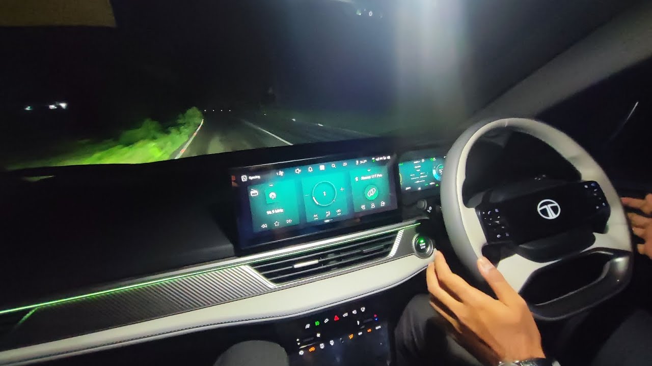 TATA CURVV.EV ADAS SYSTEM TRULY WORK#LEVEL2ADAS#Lane keep assist - YouTube