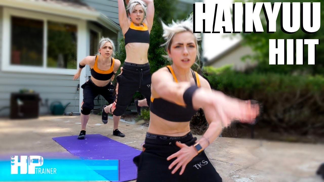Haikyuu Home Workout HIIT -- No equipment needed! - YouTube