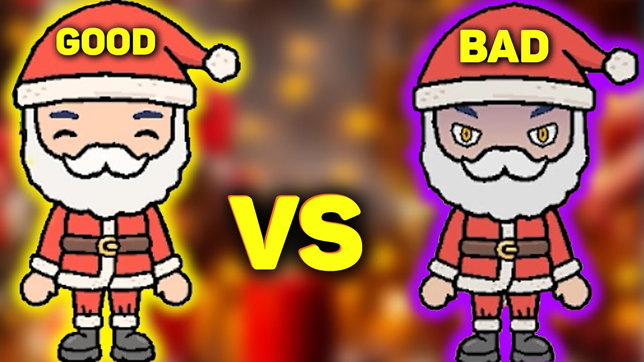 Good Santa Vs Bad Santa 🎅🏻 / Toca Life Story /Toca Boca / Clara Story ...