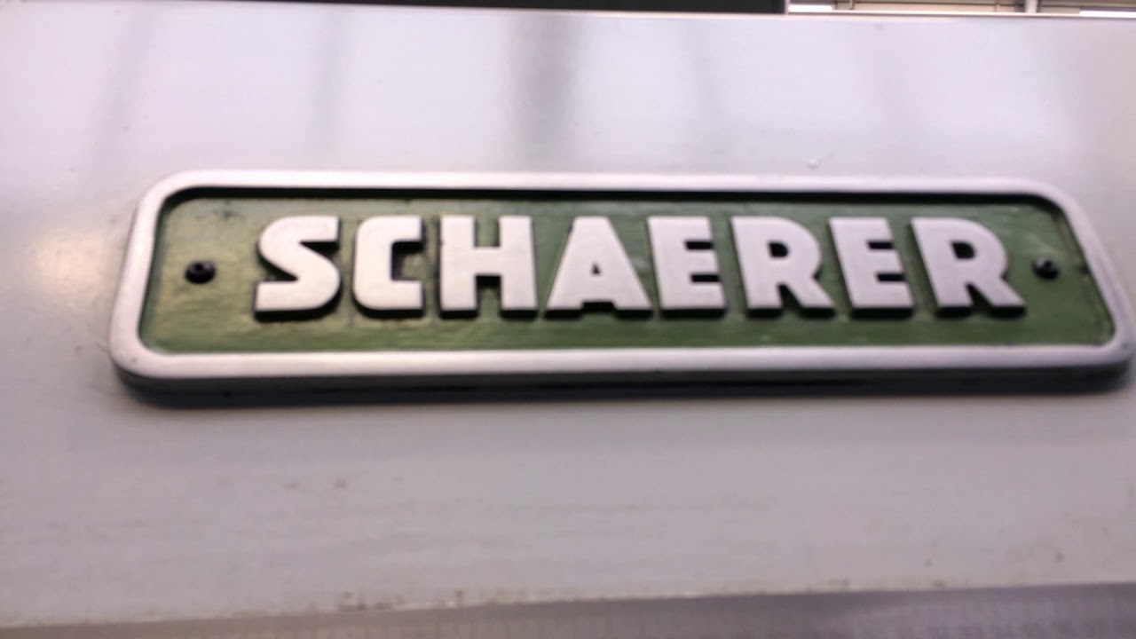 SCHAERER CNC 532 x 3000 CNC Lathe - YouTube