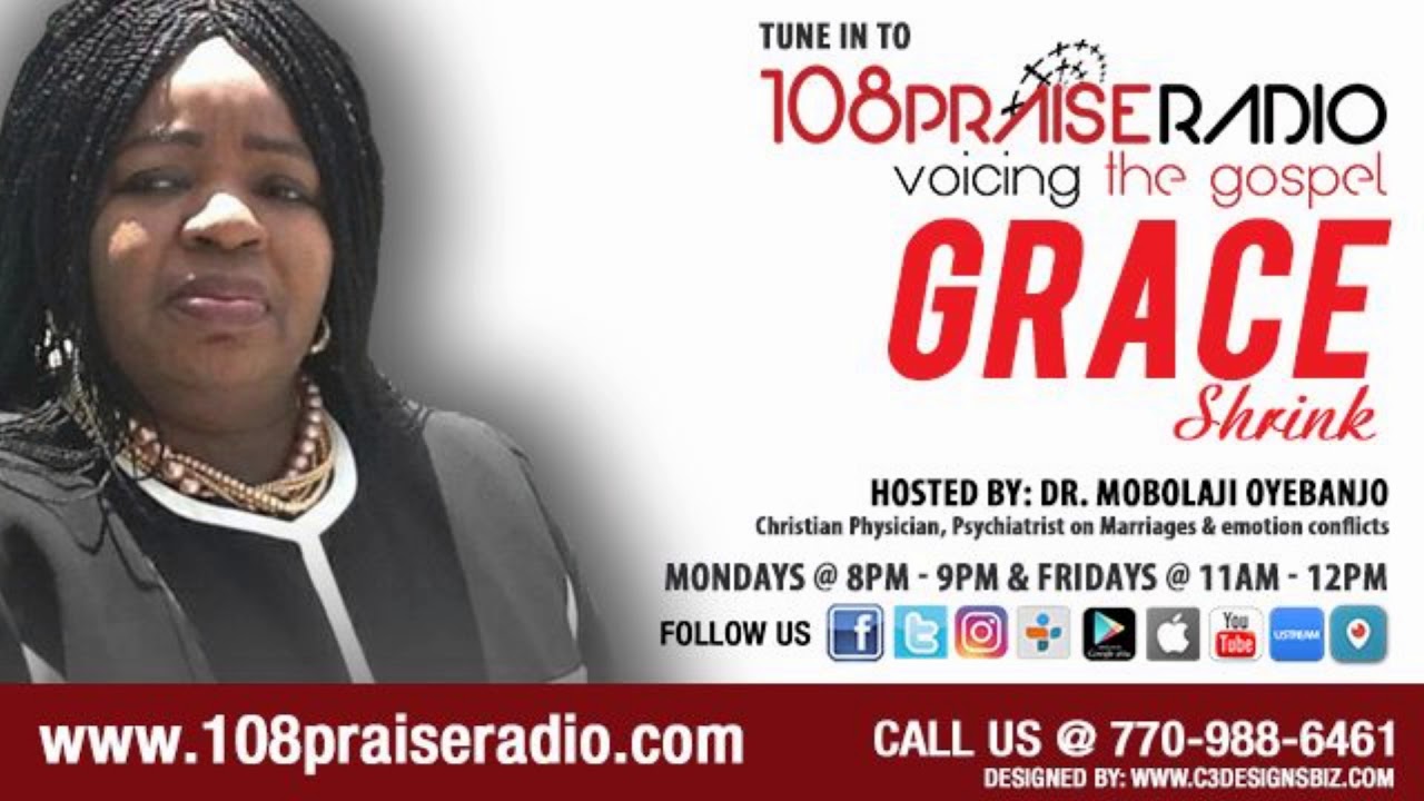 #VoicingTheGospel - Grace Shrink Show - @ Mon 8pm - 9pm & Fri 11am ...