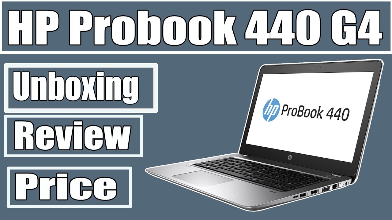 HP Probook 440 g4 Laptop Unboxing | Review | Price - YouTube