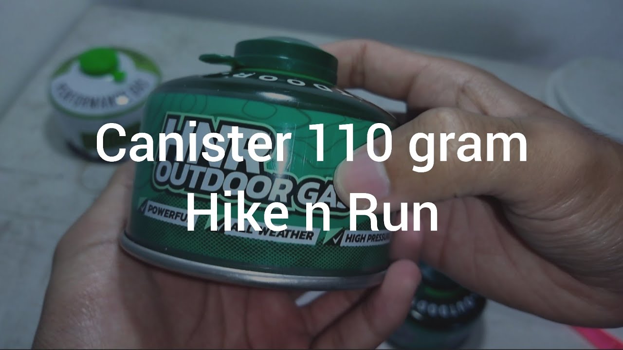 Hike n Run Canister 110 gram - Unboxing & Test Canister Ultralight ...