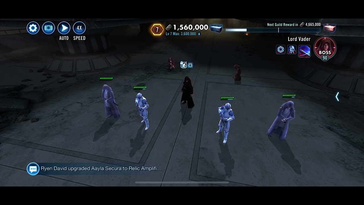 First 3 man Max score Jedi Vanguard Order 66 Raid!!! - YouTube