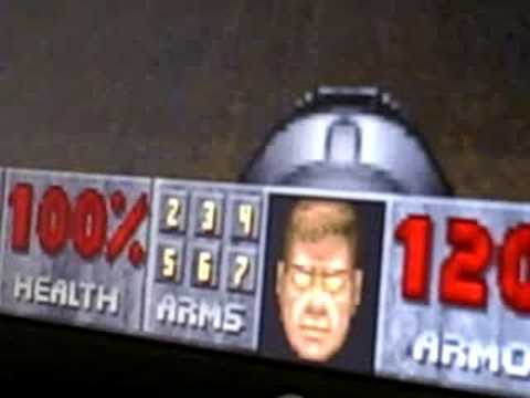 Funny Doomguy face - YouTube